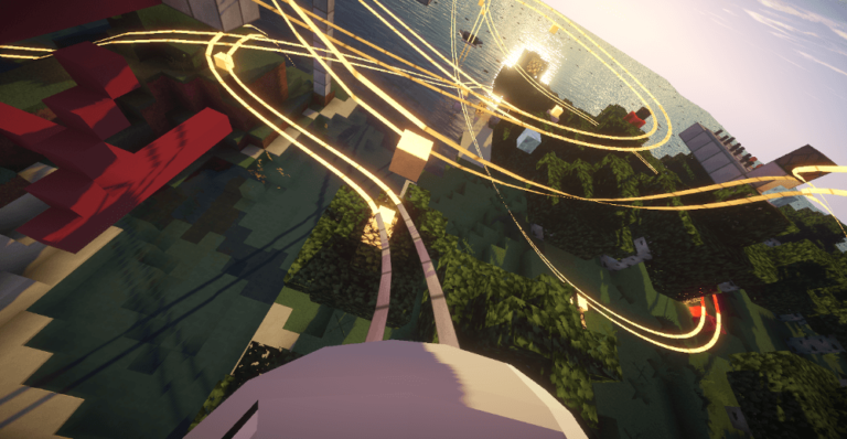 【マイクラ】クオリティの高いジェットコースターが作れる！？「ExRollerCoaster Mod」 | ゲマステ！- 新作ゲームレビュー, マイクラ, ゲームMOD情報まとめ