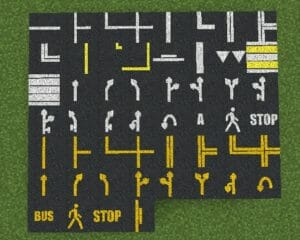 【マイクラ】リアルな道路を再現！交通標識や道路看板などオブジェクトを多数追加する『RC Roads Mod』 | ゲマステ！- 新作ゲームレビュー, マイクラ, ゲームMOD情報まとめ