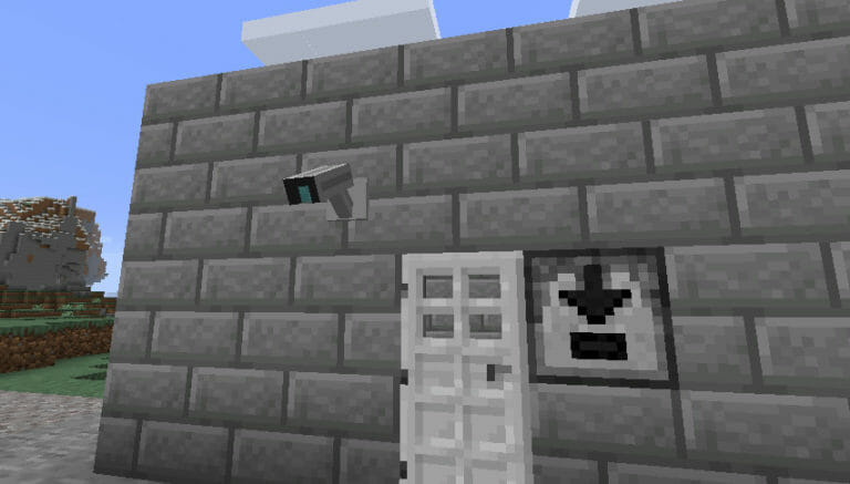【マイクラ】村にも監視社会の波が！監視カメラや顔認証スキャナを追加する『Security Craft Mod』 | ゲマステ！- 新作ゲーム ...