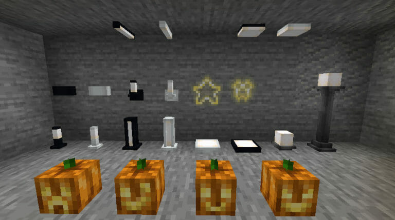 【マイクラ】豪華に照らそう！多種多様な照明（ライト）を追加する『Extended Lights Mod』 | ゲマステ！- 新作ゲームレビュー ...